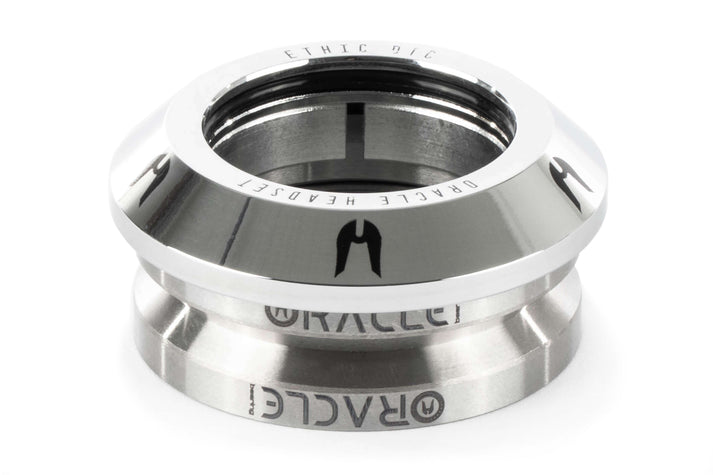 Ethic DTC Oracle Headset - Chrome – Just Scootering