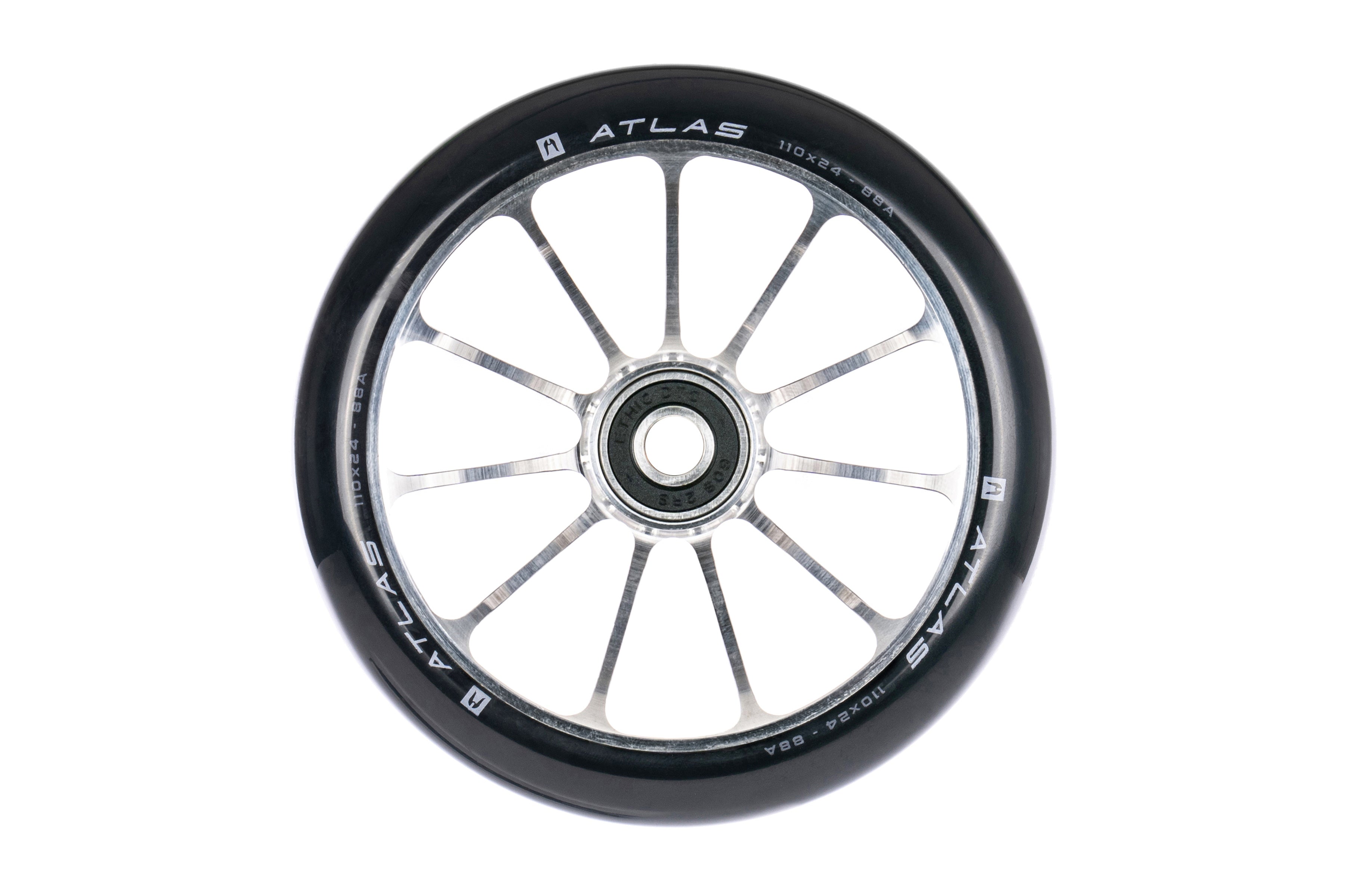 Ethic DTC Atlas 110mm Wheels - Raw – Just Scootering